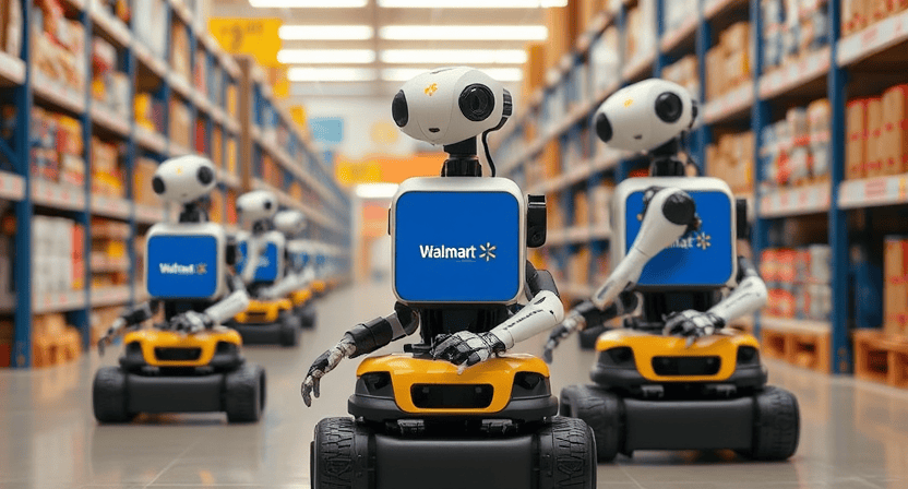 Walmart Invests in Automation While Selling Robotics Arm - The Supply Chain Report News
